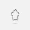 Titanium - Hinged Segment Clicker Ring Star Shape in Silver – Camden ...